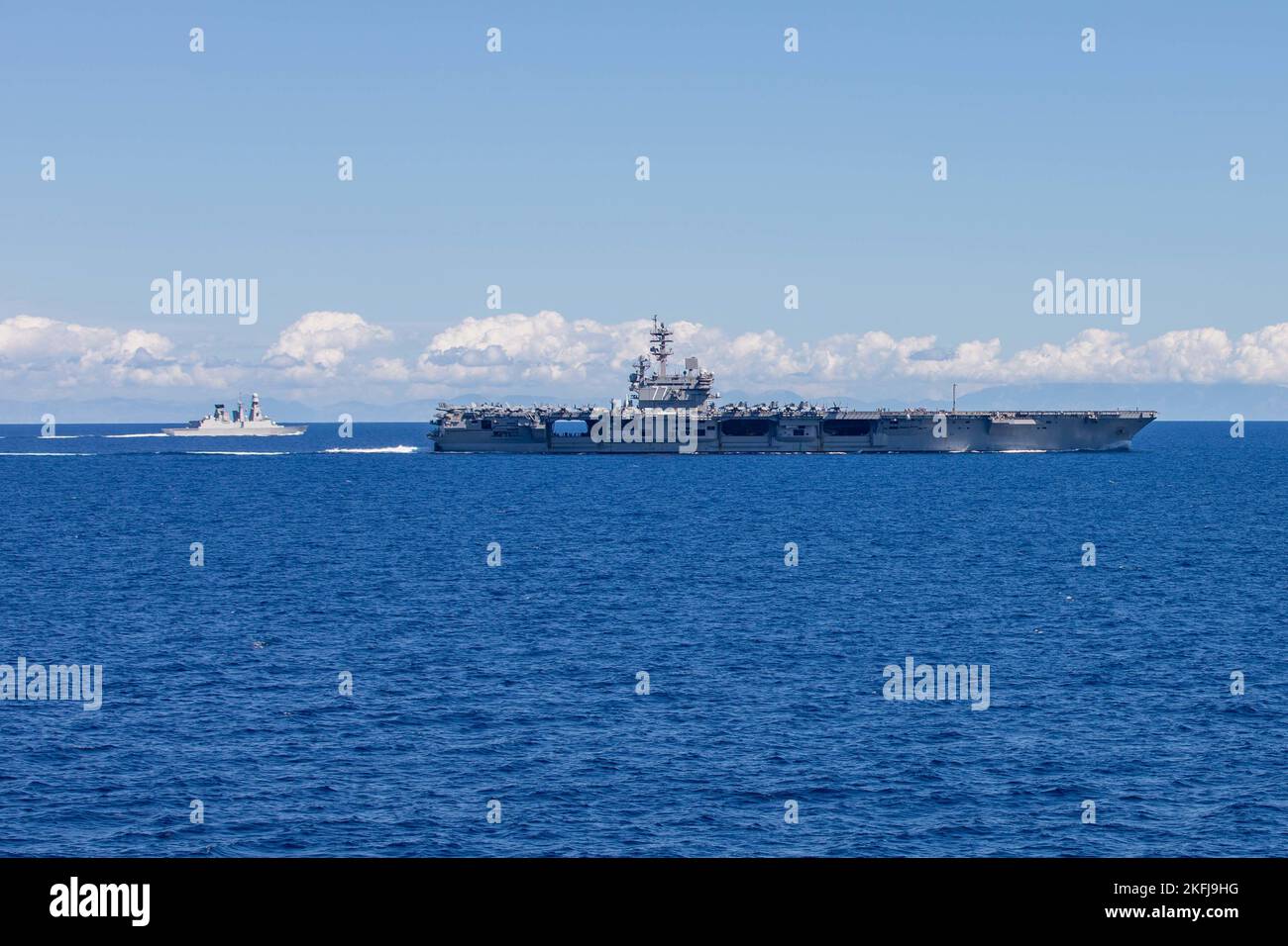 220919-N-TC847-1195 ADRIATIC SEA (Sept. 19, 2022) The Nimitz-class ...