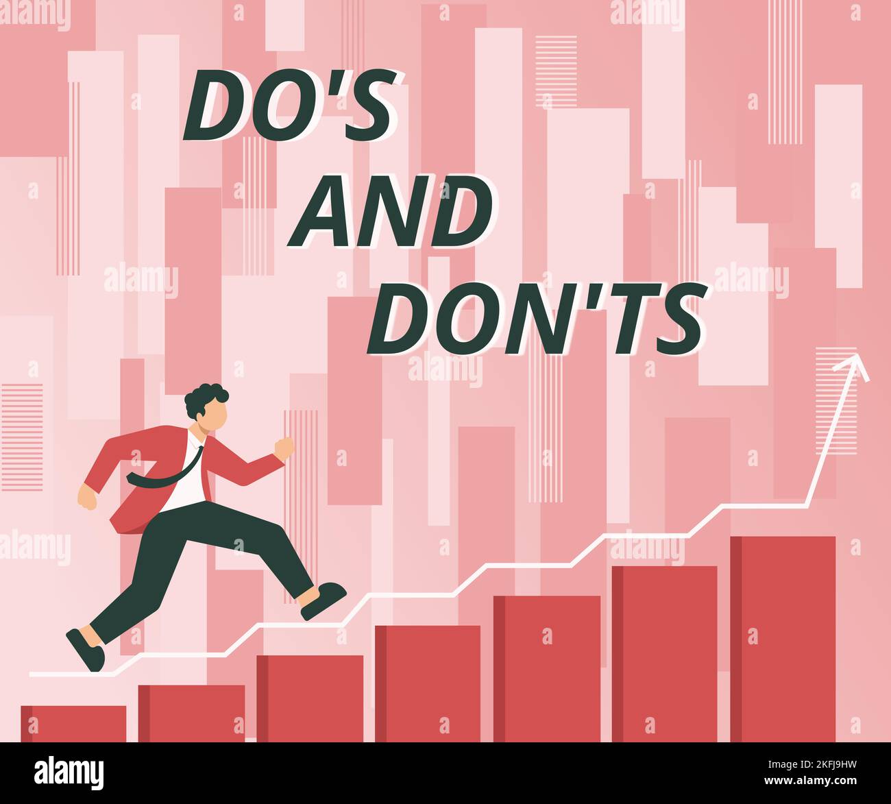 Text sign showing Do's And Don Ts, Business approach Confusion in one's ...