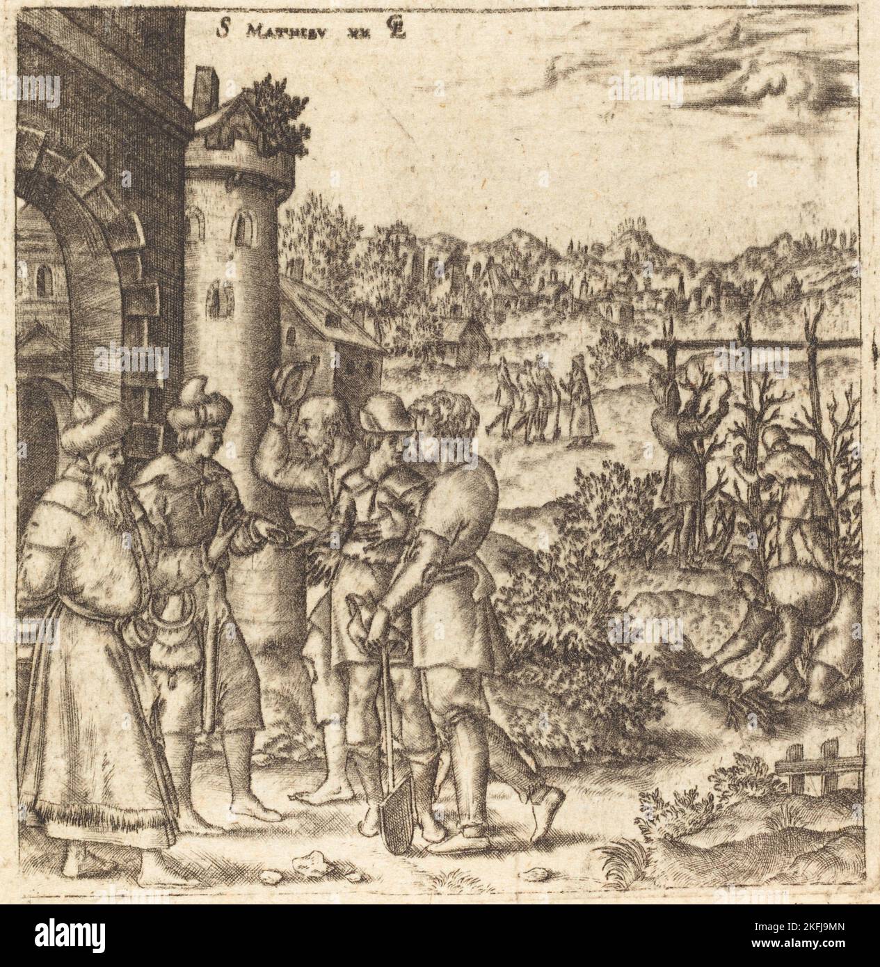 The Parable of the Laborers in the Vineyard, probably c. 1576/1580 ...
