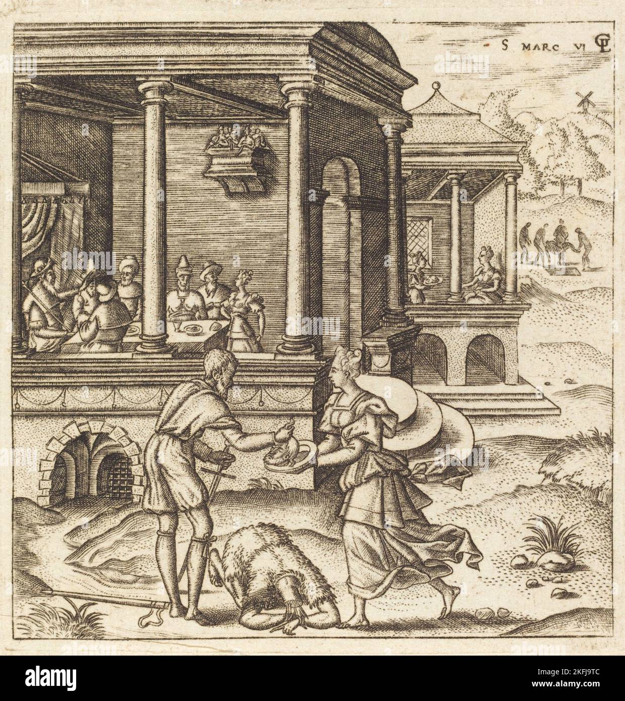 John the Baptist Beheaded, probably c. 1576/1580 Stock Photo - Alamy