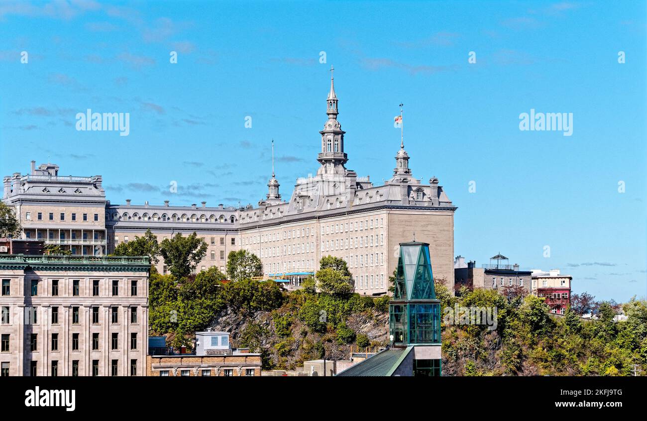 QUEBEC CITY, CANADA - September 5, 2022: Quebec City is known for its ...