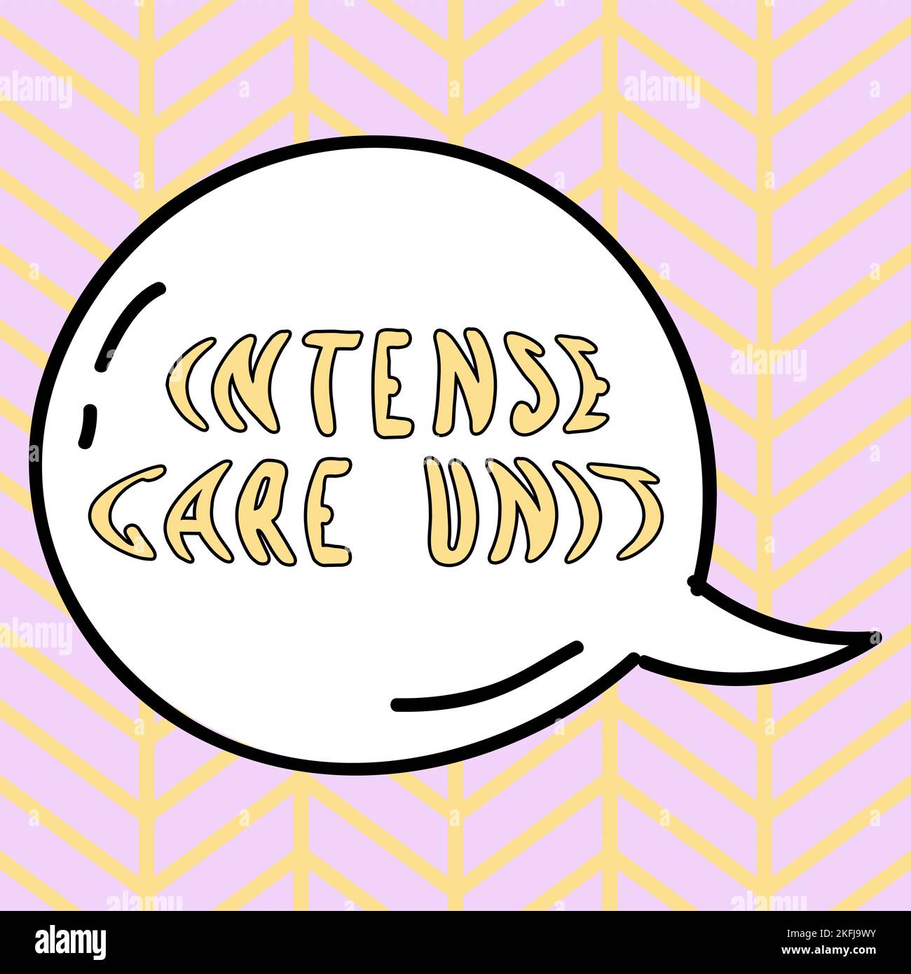 Hand writing sign Intense Care Unit, Business approach a unit in a ...