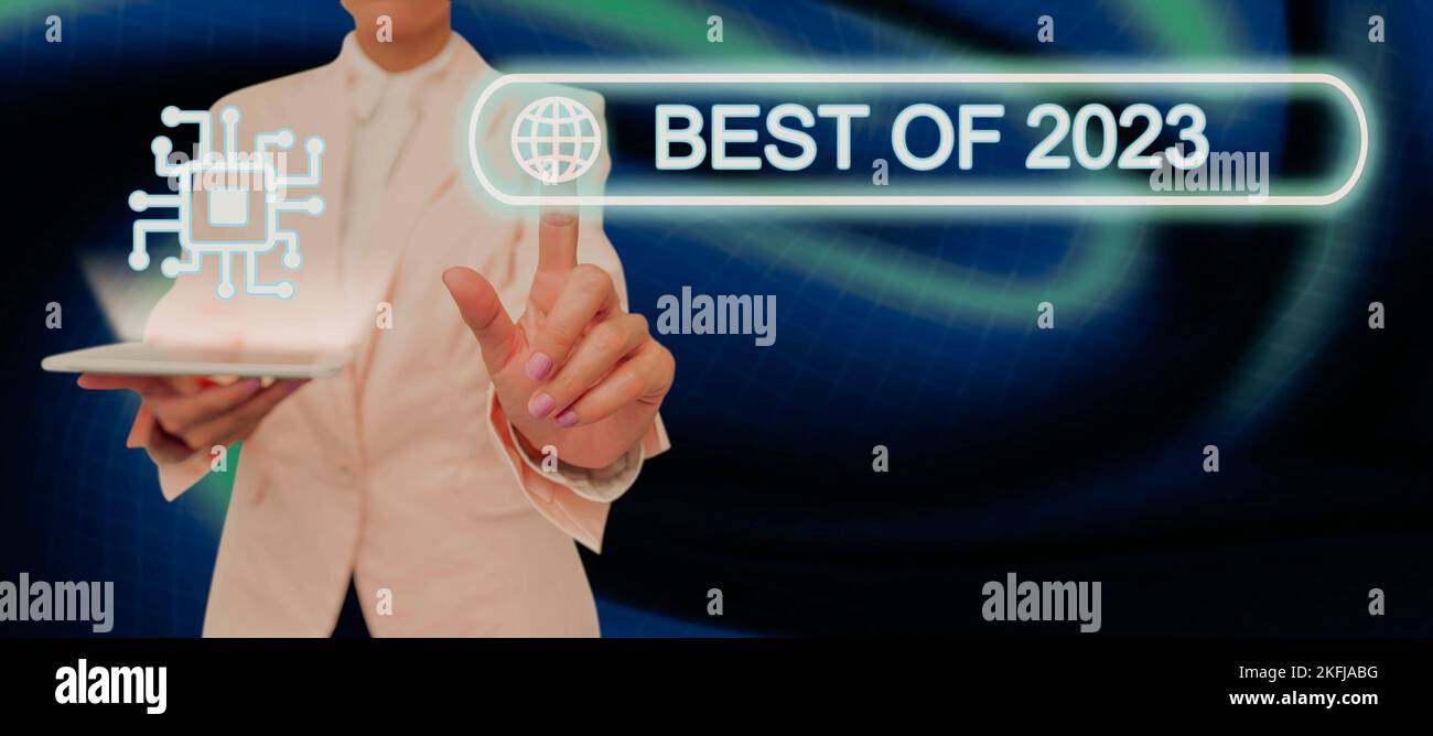 Handwriting text Best Of 2023, Word for great and marvelous things and ...