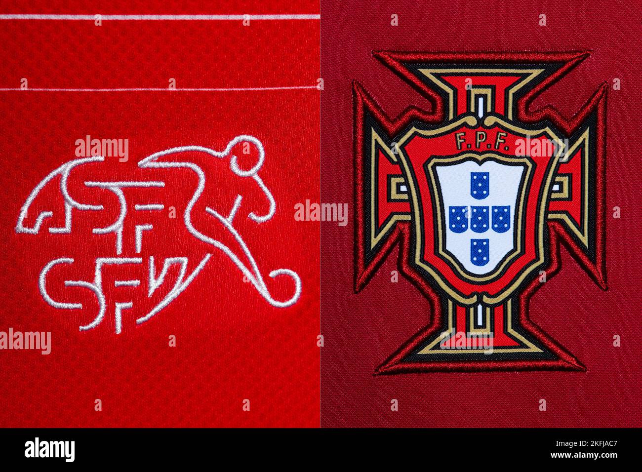 Portugal v switzerland fifa world cup qatar 2022 hi-res stock ...