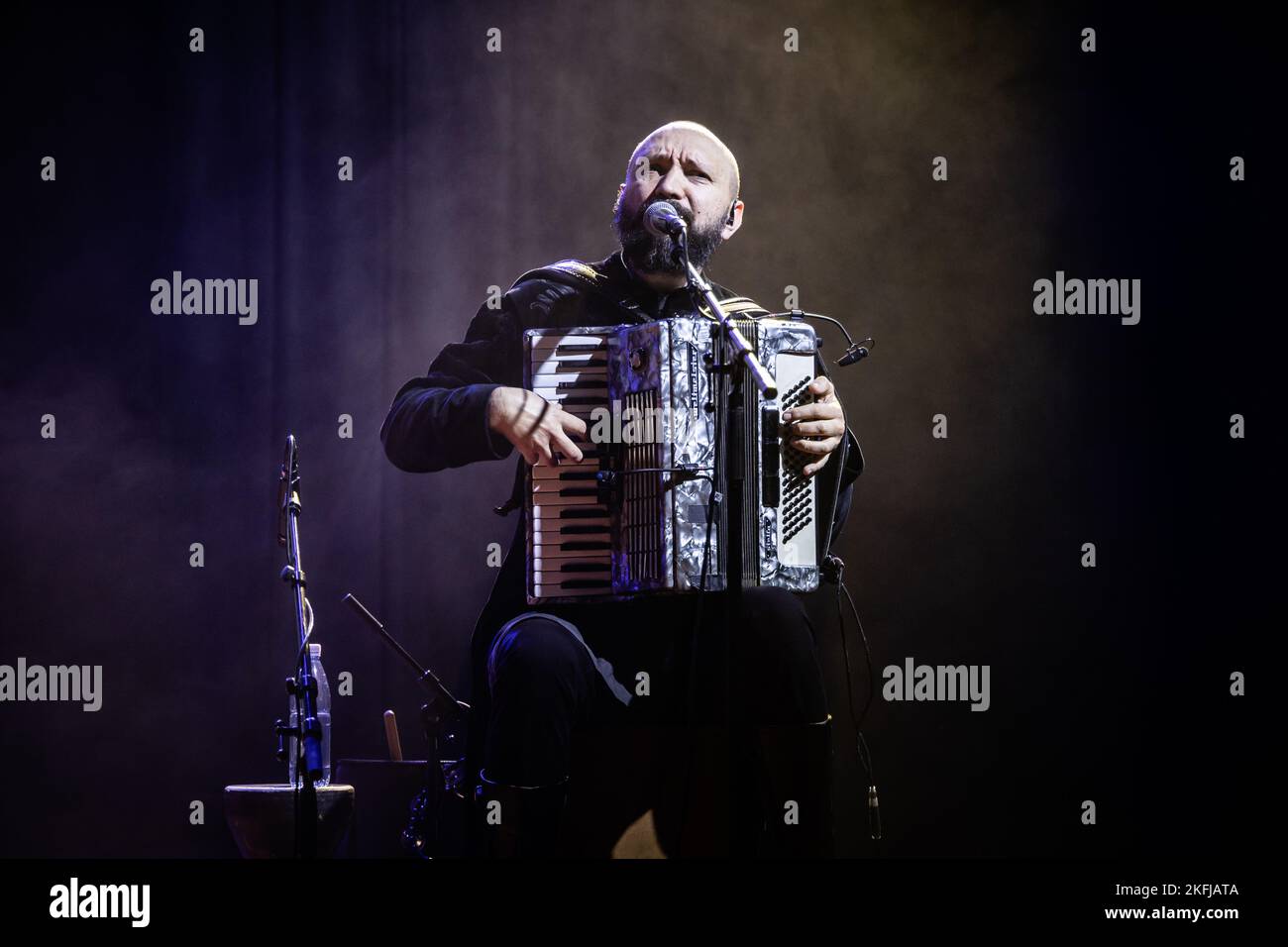 Copenhagen, Denmark. 18th Nov, 2022. The Ukrainian folk quartet ...