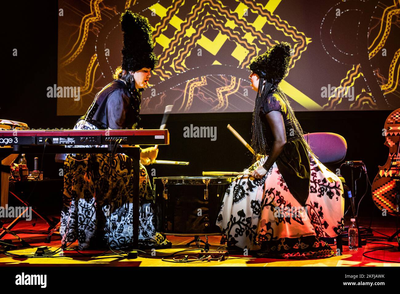 Copenhagen, Denmark. 18th Nov, 2022. The Ukrainian folk quartet ...