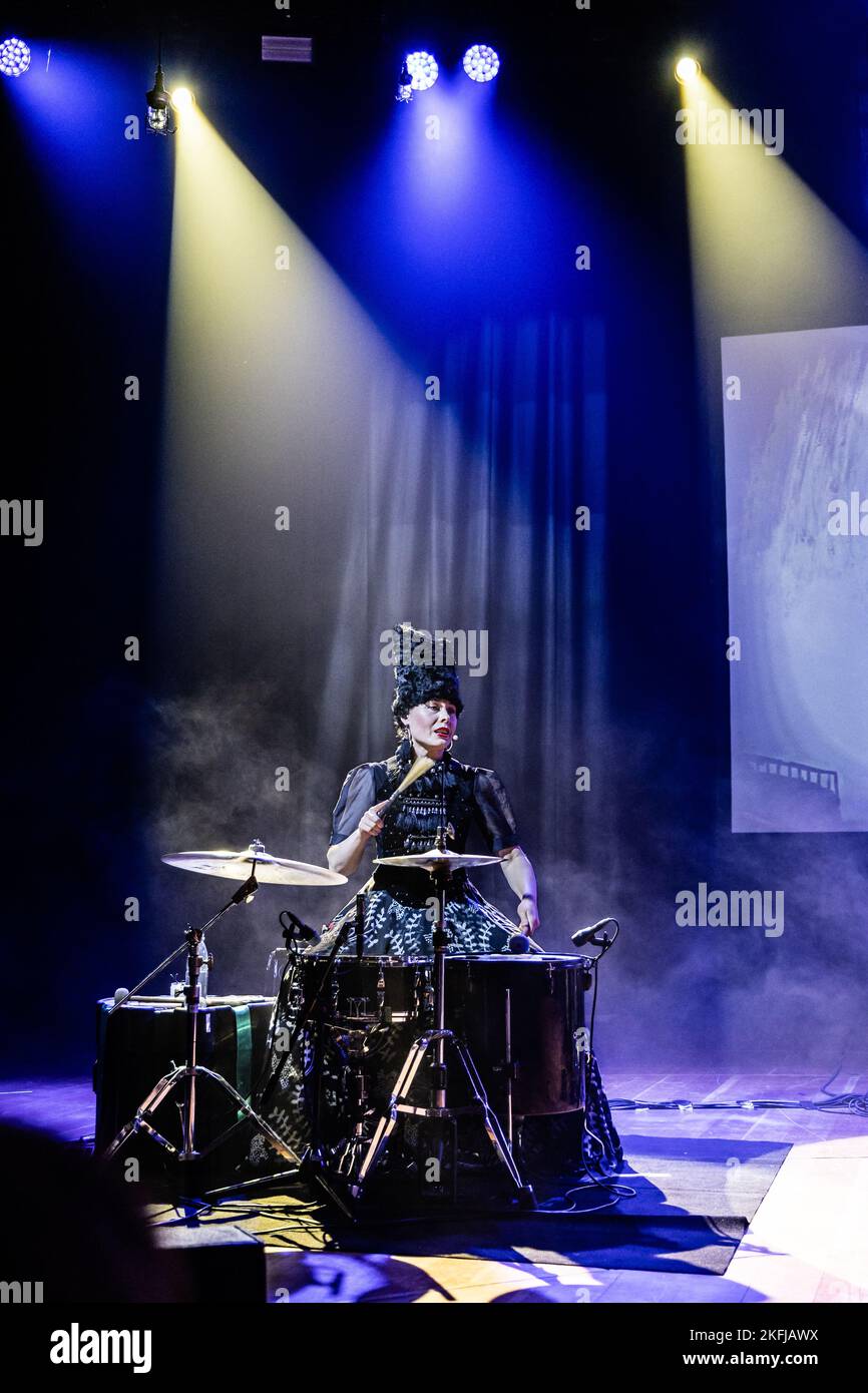 Copenhagen, Denmark. 18th Nov, 2022. The Ukrainian folk quartet ...