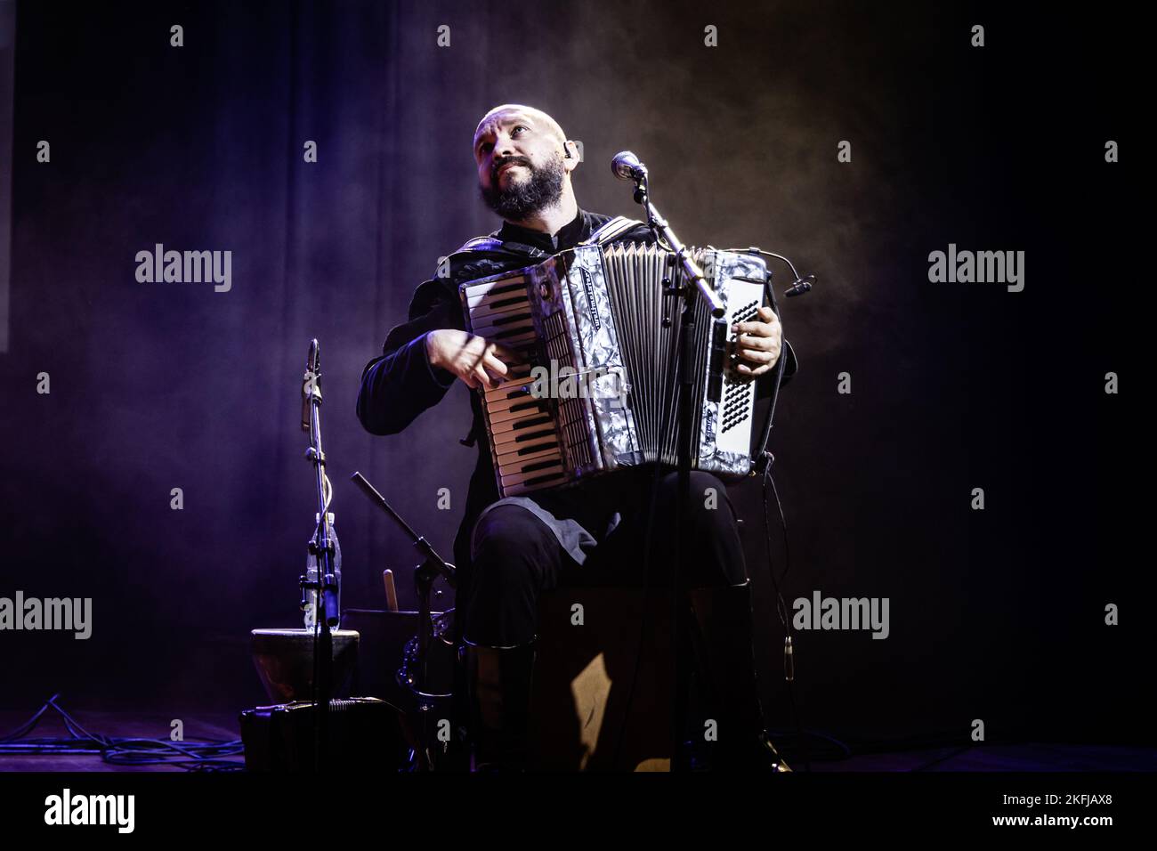 Copenhagen, Denmark. 18th Nov, 2022. The Ukrainian folk quartet ...