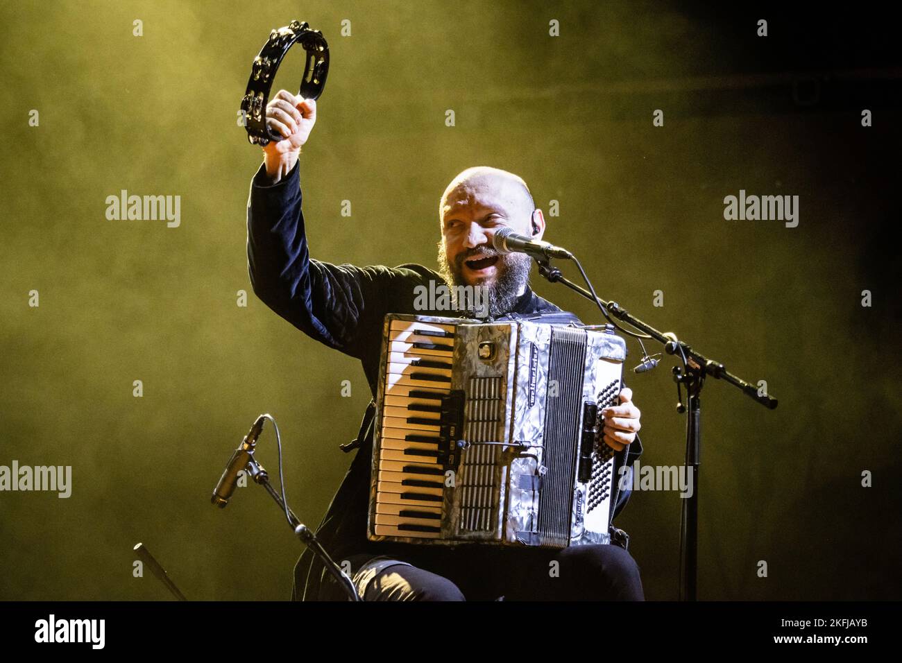 Copenhagen, Denmark. 18th Nov, 2022. The Ukrainian folk quartet ...