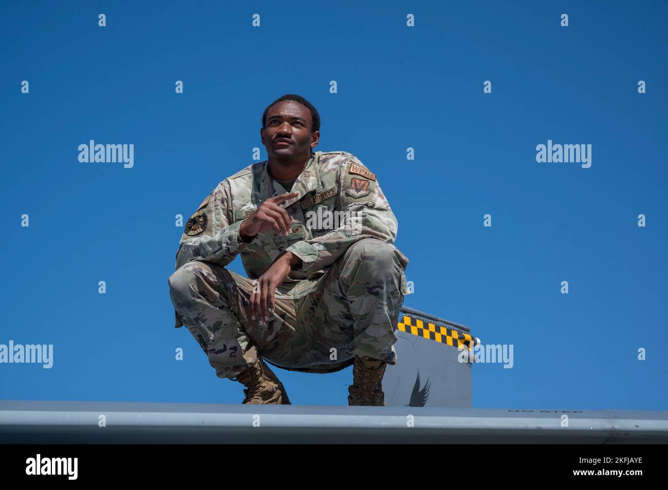 Airman 1st Class Eric Johnson, a 757th Aircraft Maintenance Squadron ...
