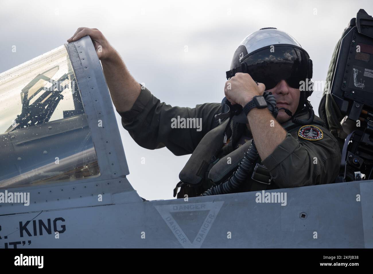 U.S. Marine Corps Lt. Col. Clayton Gard, commanding officer, Marine ...