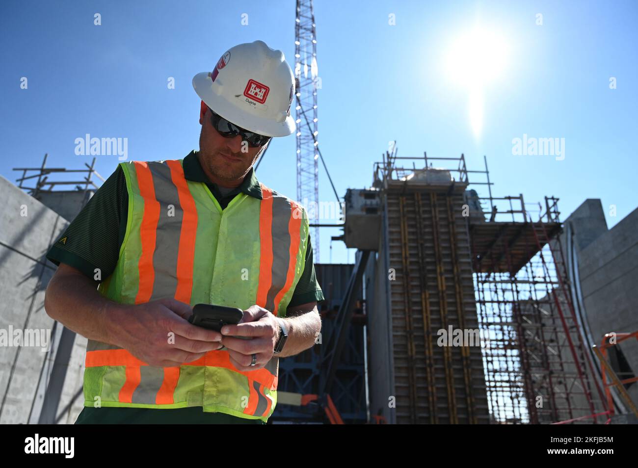 Duane Perkins, St. Paul District technical lead for the Fargo, North ...