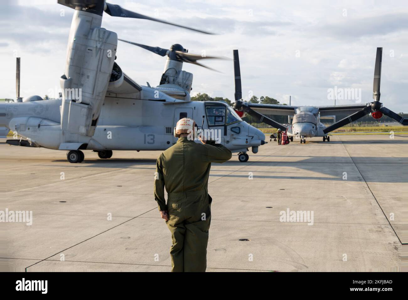 U.S. Marine Corps Lance Cpl. Cooper Molling, a powerline mechanic with ...