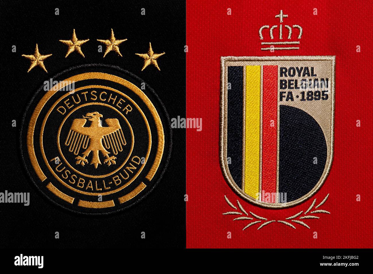 German national team badge hi-res stock photography and images - Alamy