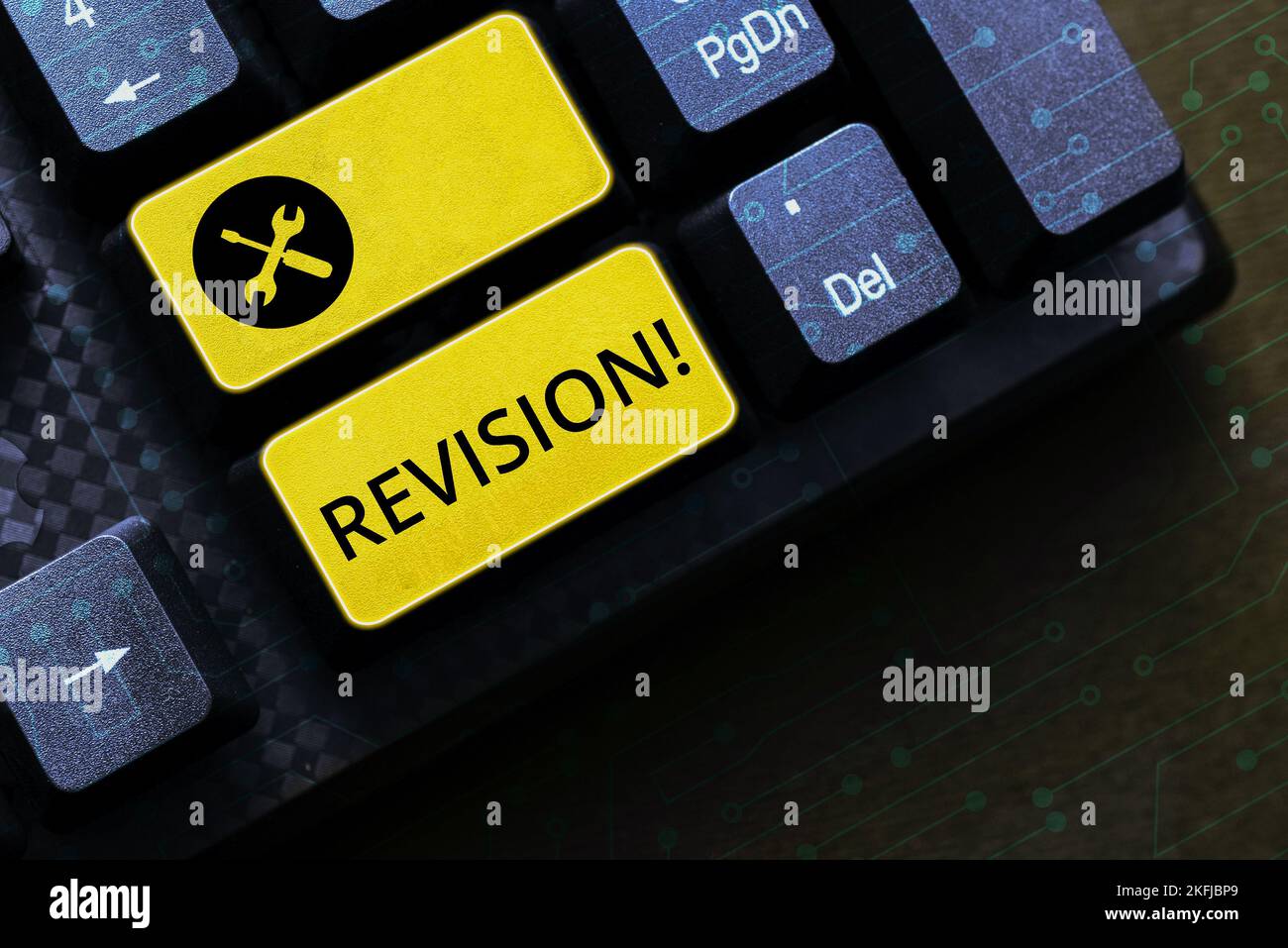 Inspiration showing sign Revision. Word Written on action of revising ...