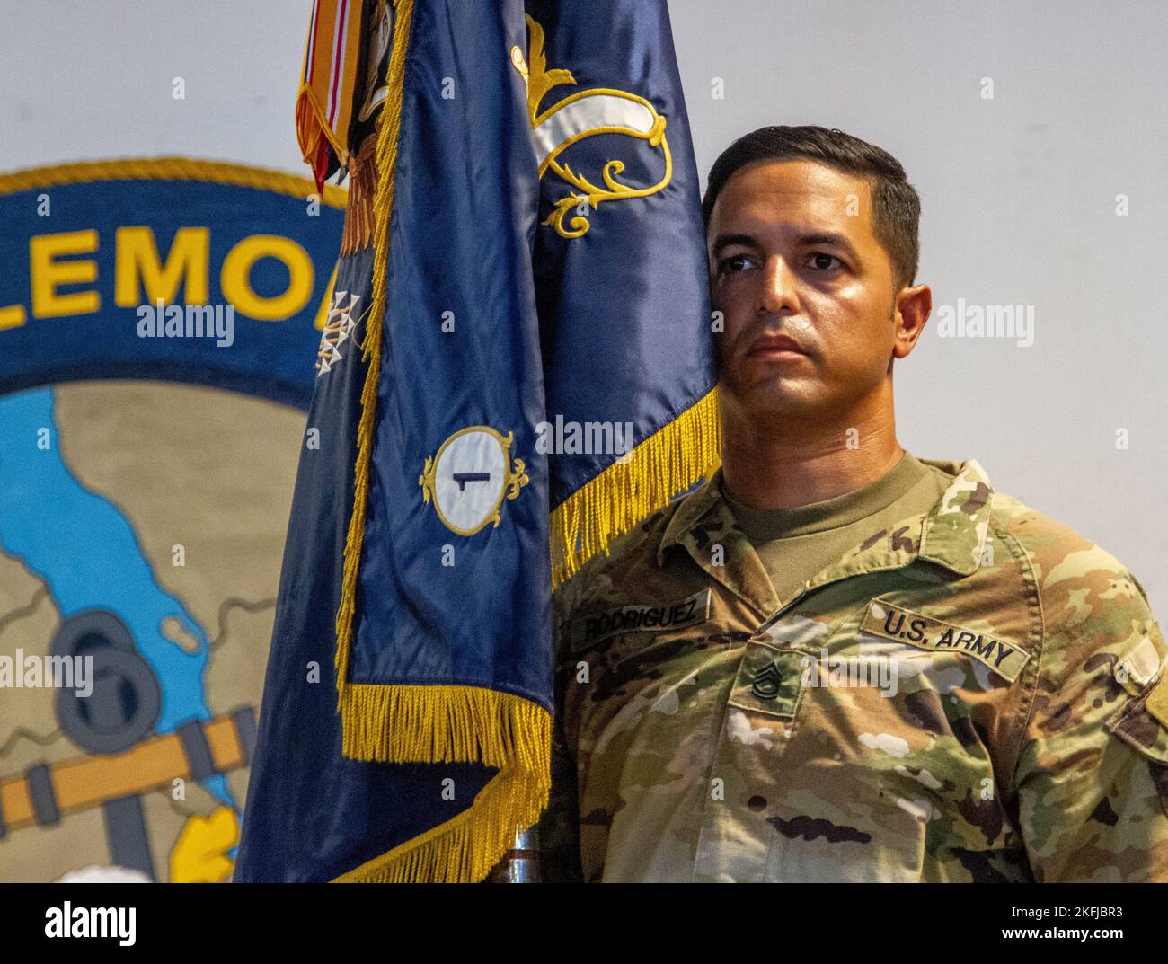 U.S. Army Sgt. 1st Class Alexander Rodriguez, an operations ...
