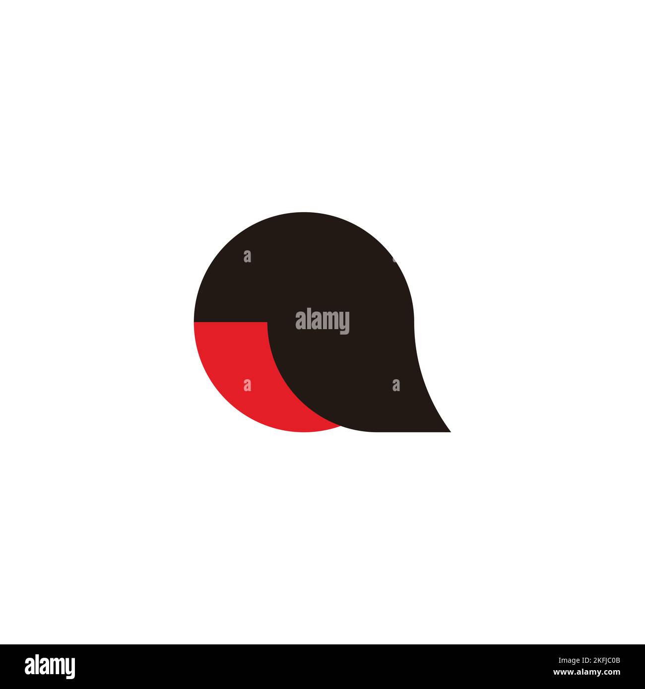 Letter Q curve geometric symbol simple logo vector Stock Vector Image ...