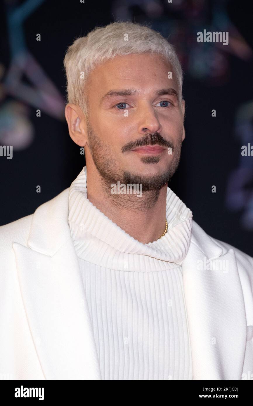 Matt Pokora attends the 24th NRJ Music at Palais des Festivals, on ...