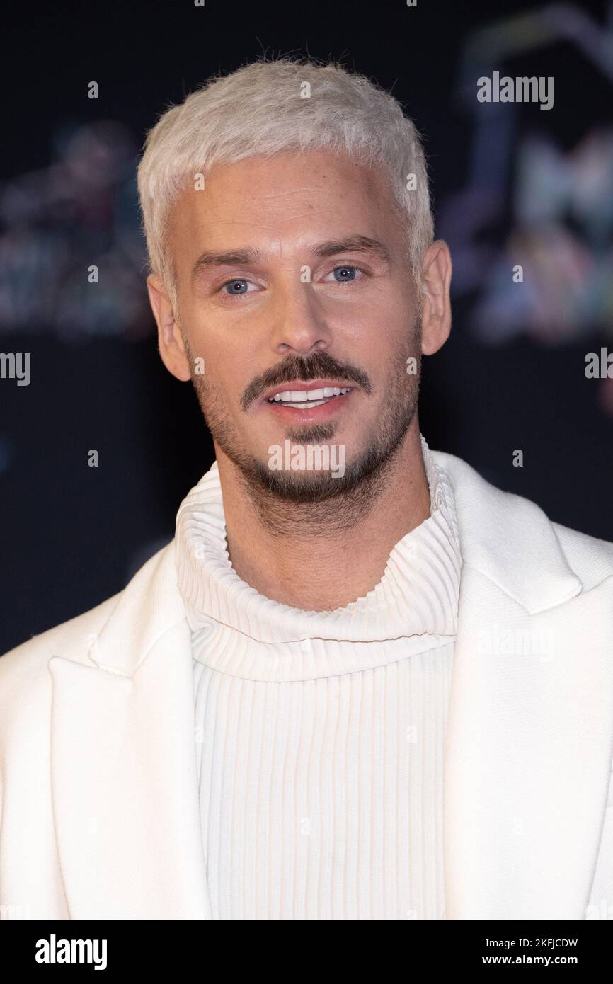 Matt Pokora attends the 24th NRJ Music at Palais des Festivals, on ...