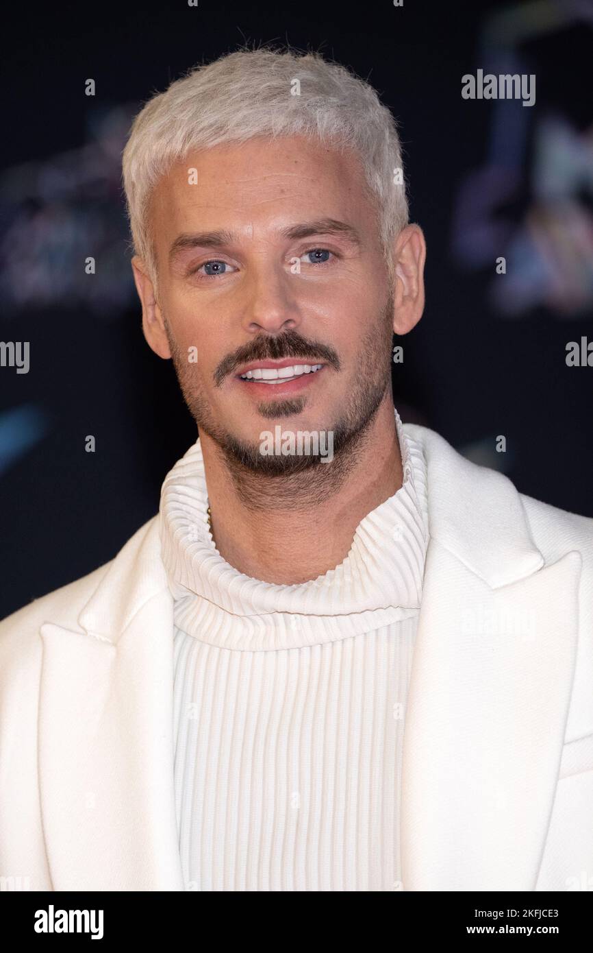 Matt Pokora attends the 24th NRJ Music at Palais des Festivals, on ...