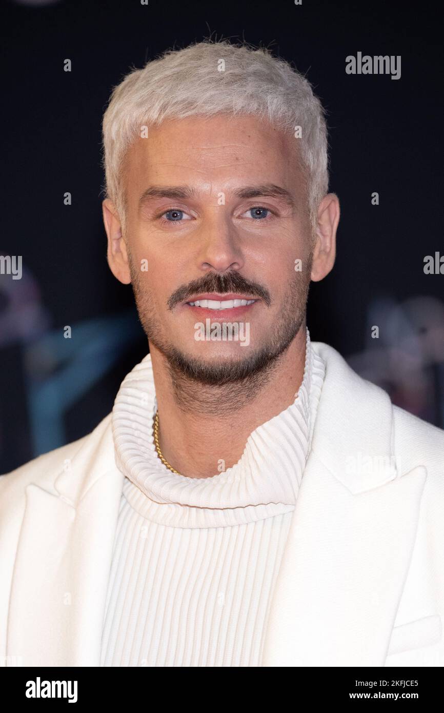 Matt Pokora attends the 24th NRJ Music at Palais des Festivals, on ...