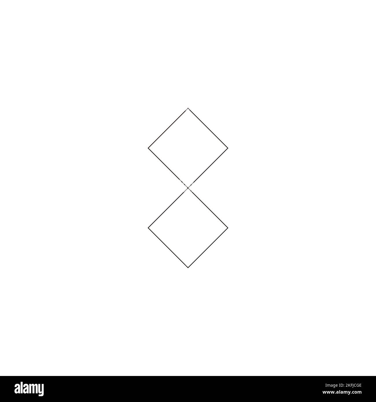 Number 8 line geometric symbol simple logo vector Stock Vector Image ...