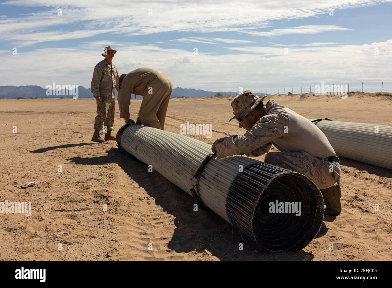 U.S. Marines assigned to Aviation Ground Support, Marine Aviation ...