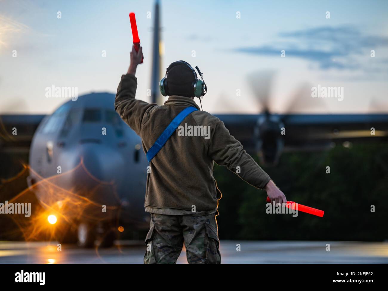 U.S. Air Force Airman 1st Class Matthew Sanders, 86th Aircraft ...