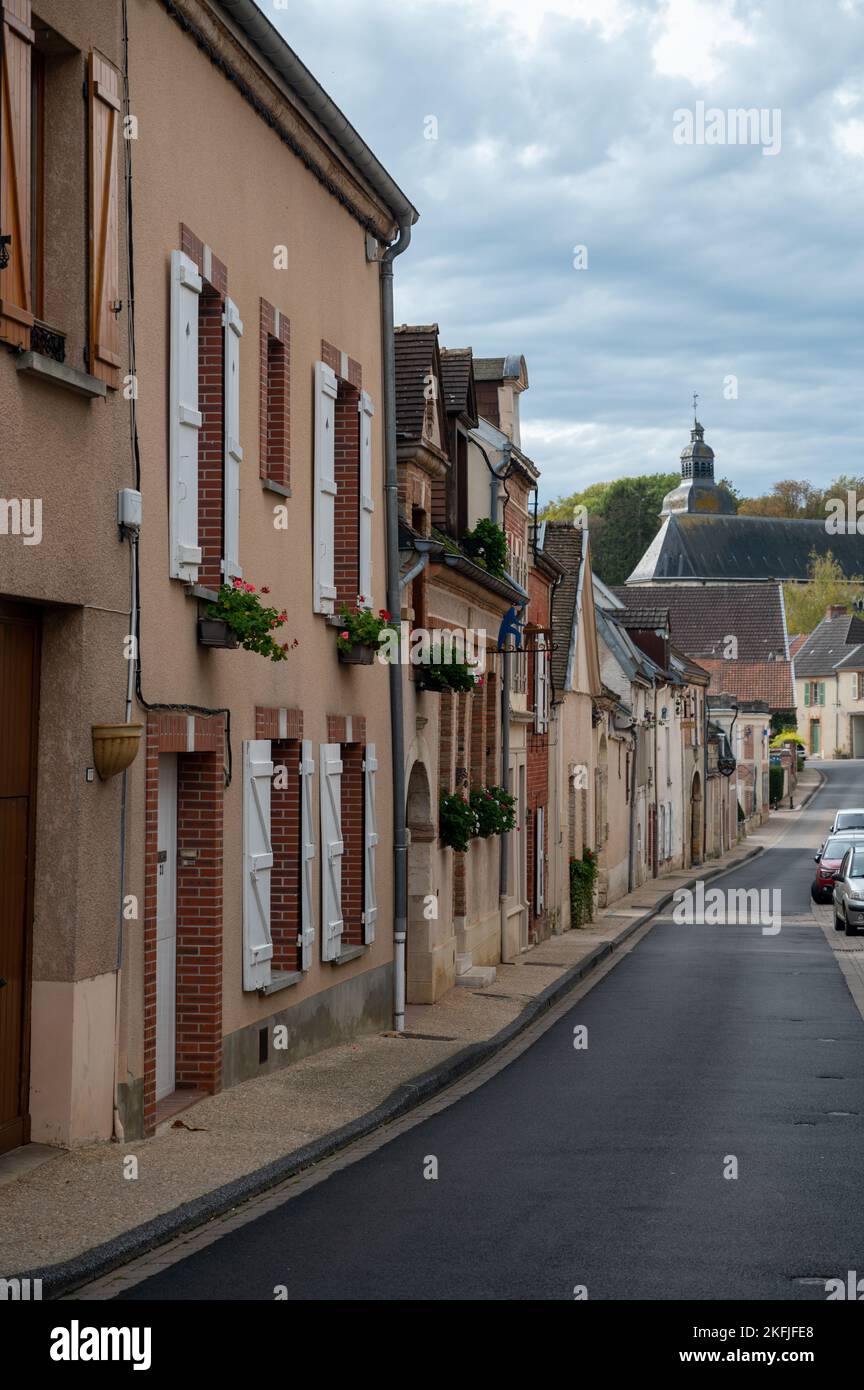 Beautiful French architecture and houses in Champagne sparkling wine ...