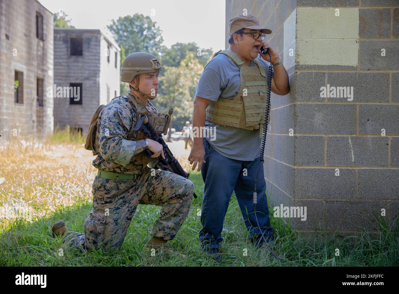 Joint force service members of the Information Warfighter Exercise (IWX ...