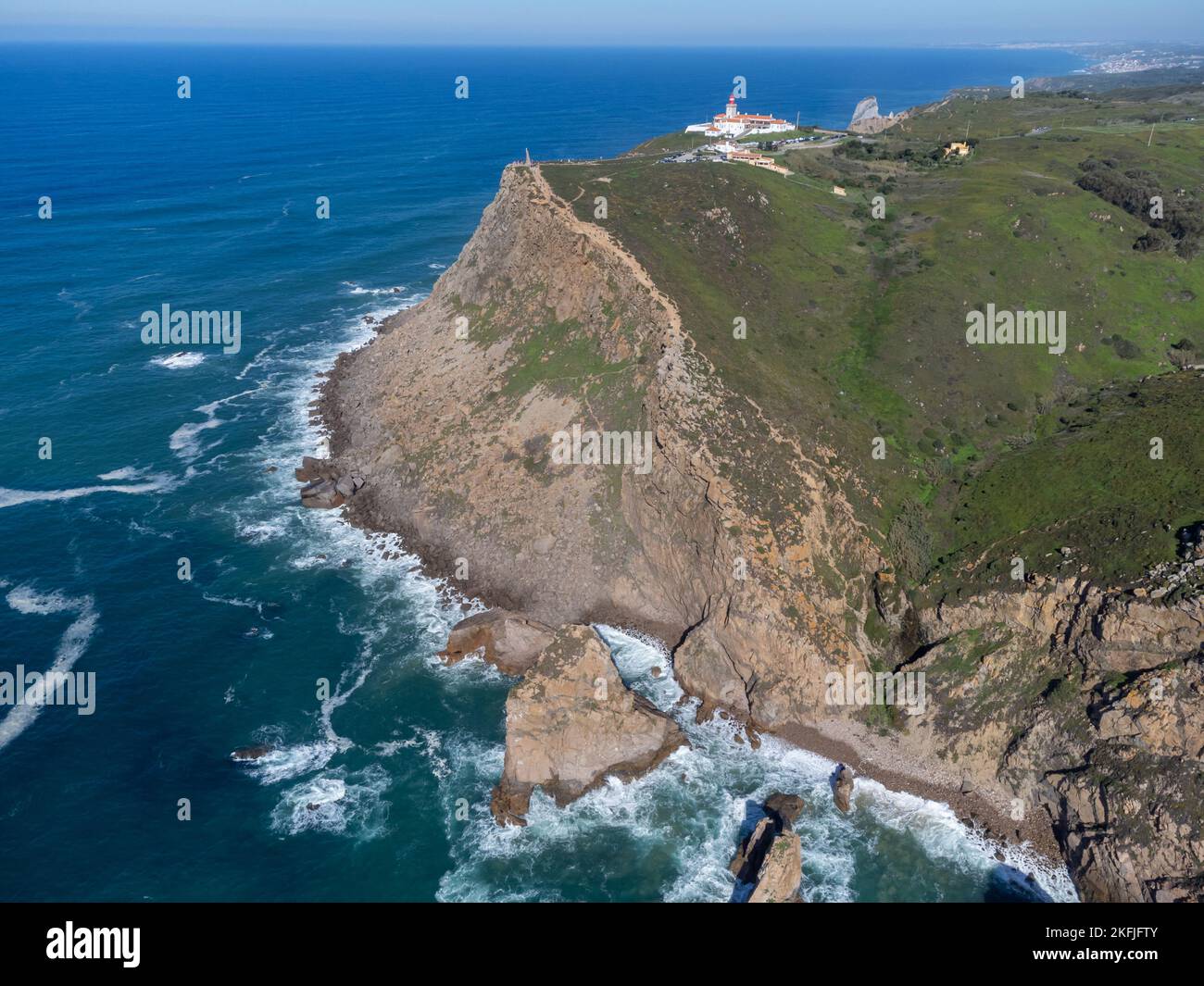 Westernmost Point of Continental Europe Cabo da Roca, Lisbon area ...