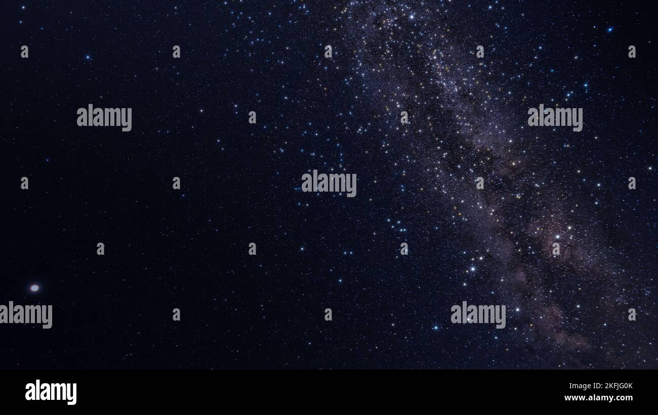 Night starry sky, abstract natural background. Milky way galaxy Stock ...