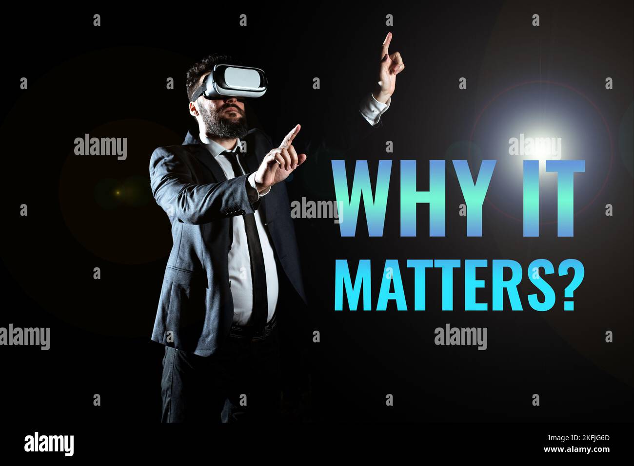 Handwriting text Why It Matters. Word for Important Reasons to do ...