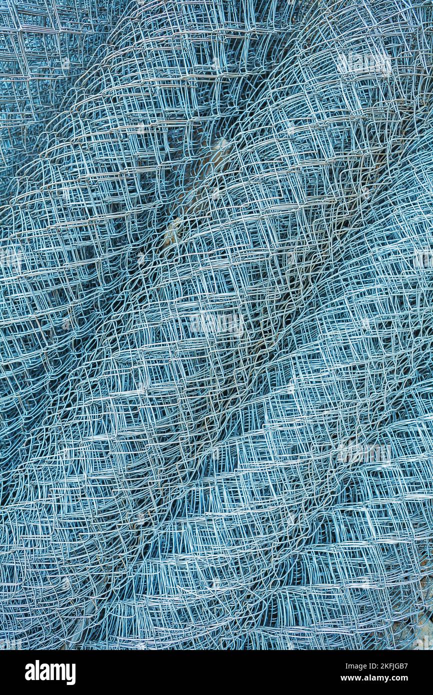 Rolls of rabitz type steel-wire plaster fabric angle version Stock ...