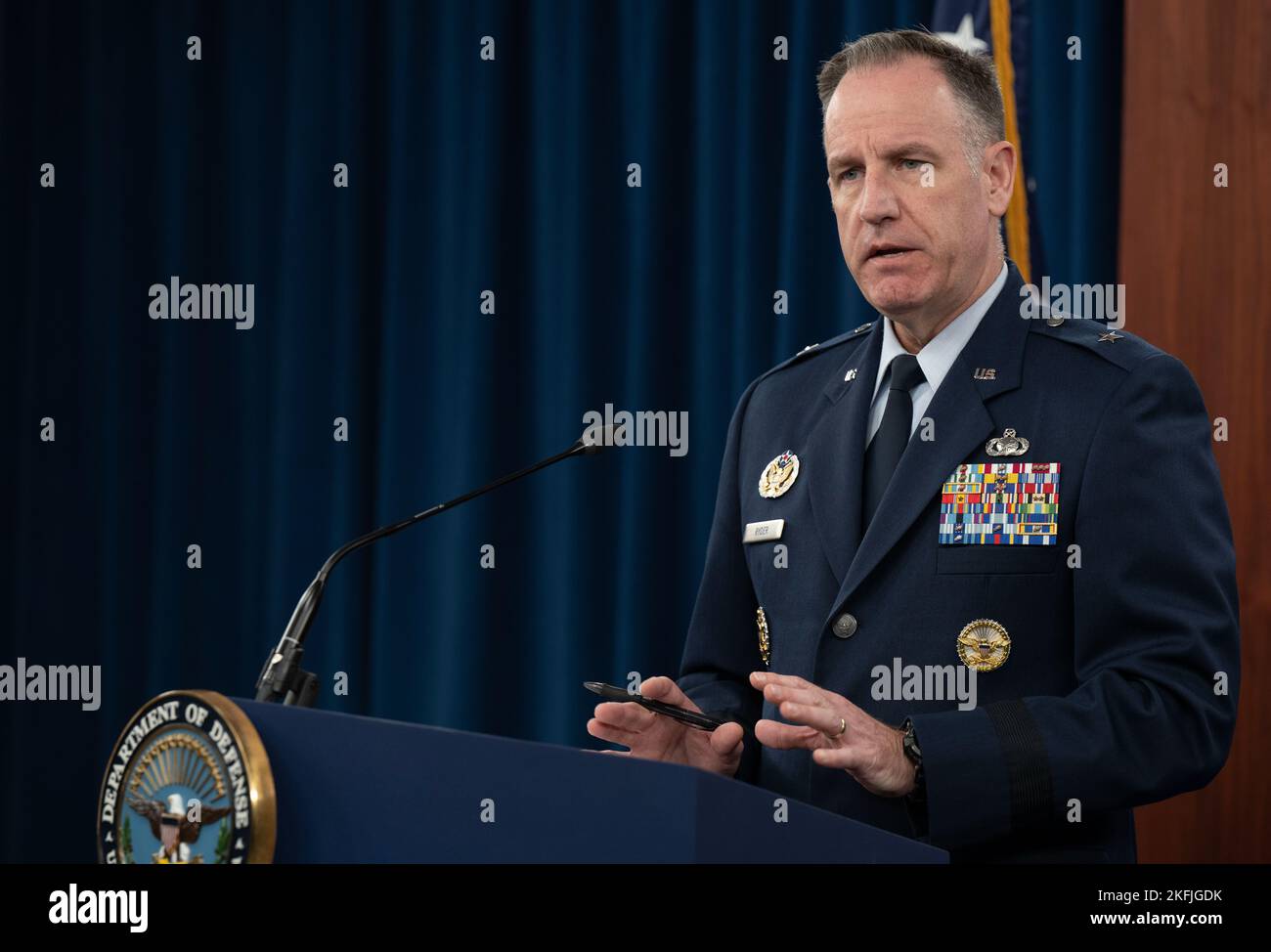Air force brig gen pat ryder hi-res stock photography and images - Alamy