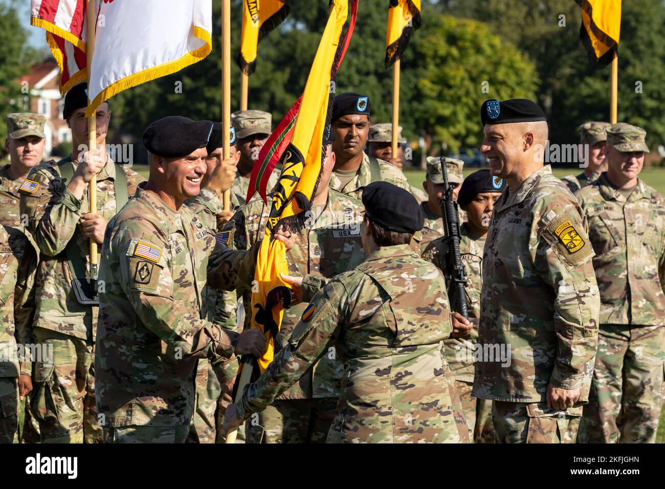 Lt. Gen. Maria Gervais, the deputy commanding general of U.S. Army ...