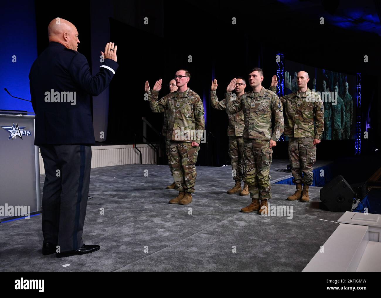 Chief Of Space Operations Gen John W “jay” Raymond Transfers Five Soldiers From The Army Into