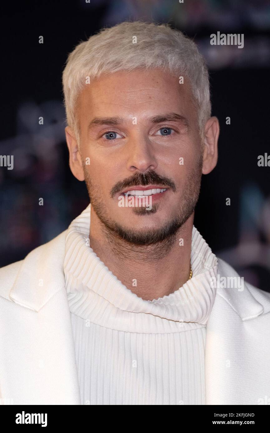Matt Pokora attends the 24th NRJ Music at Palais des Festivals, on ...