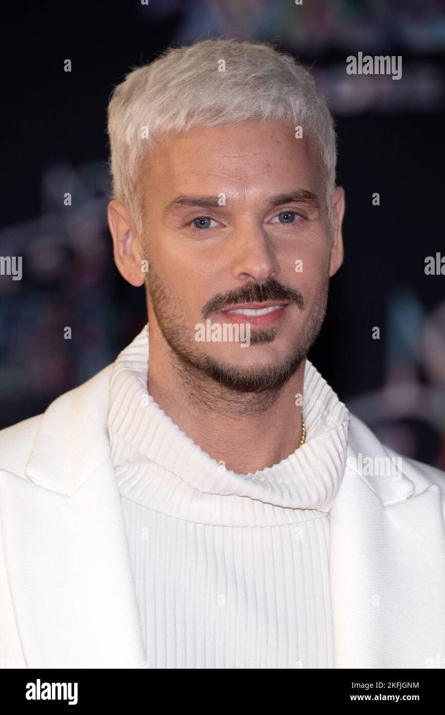 Matt Pokora attends the 24th NRJ Music at Palais des Festivals, on ...