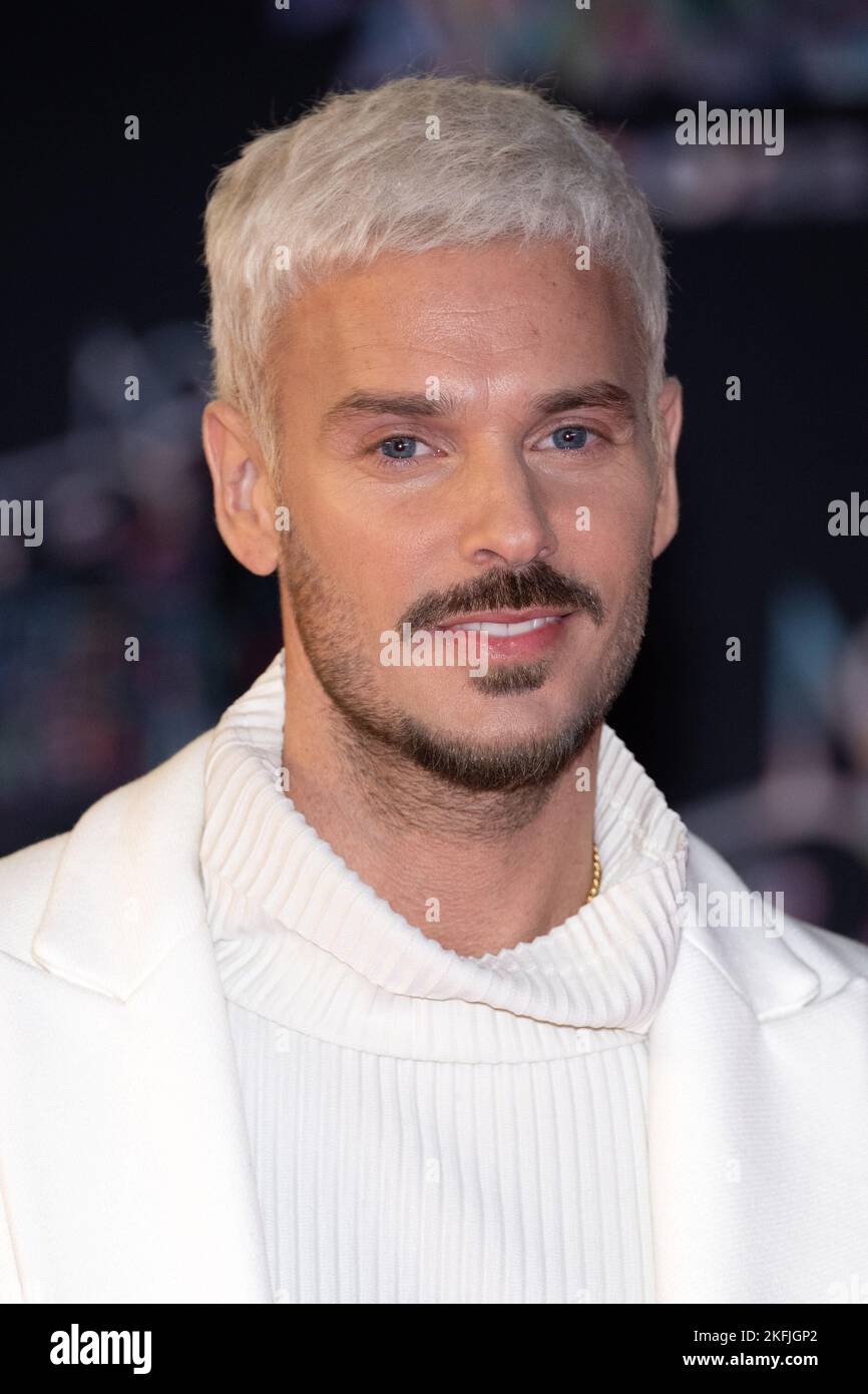 Matt Pokora attends the 24th NRJ Music at Palais des Festivals, on ...