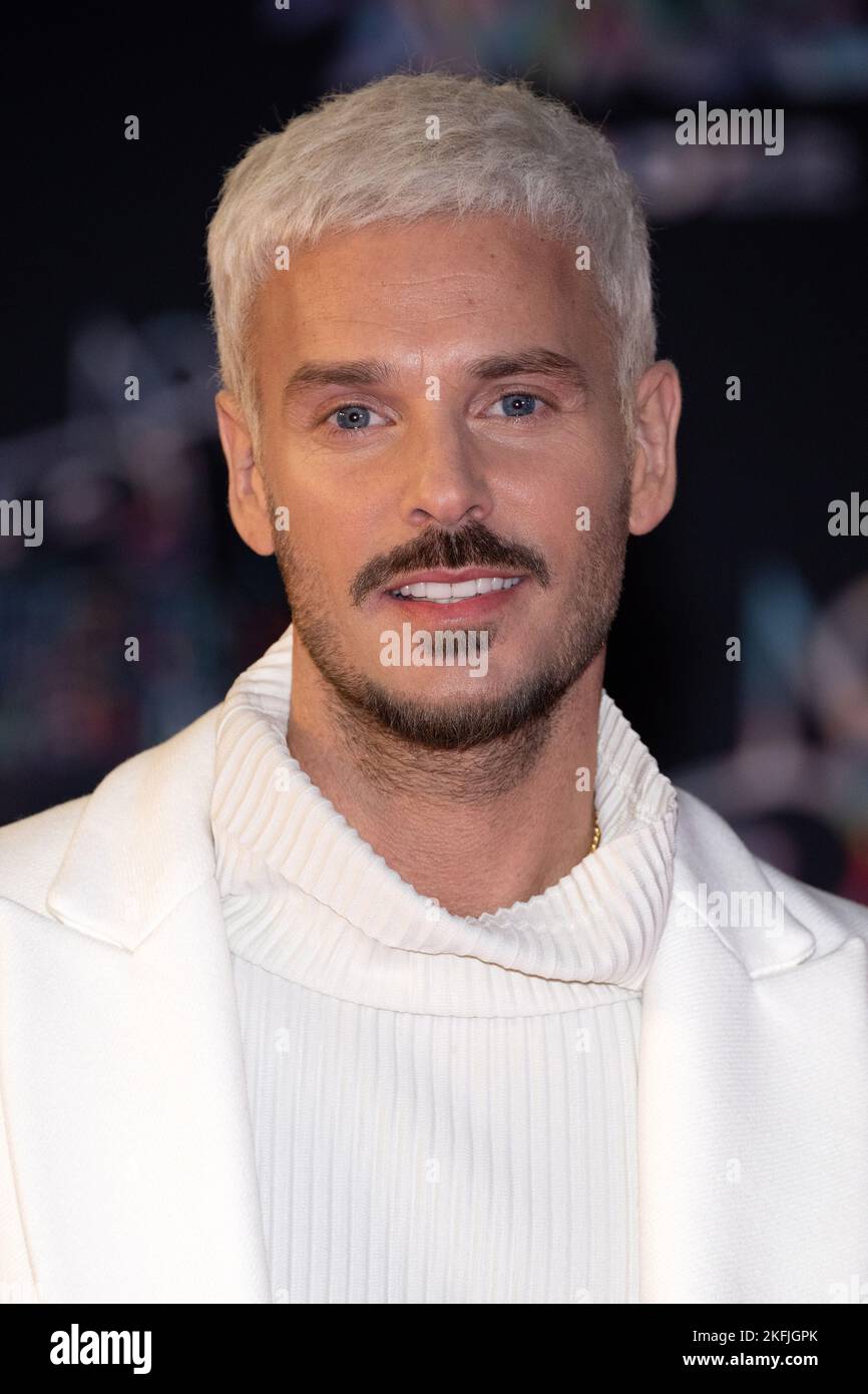 Matt Pokora attends the 24th NRJ Music at Palais des Festivals, on ...