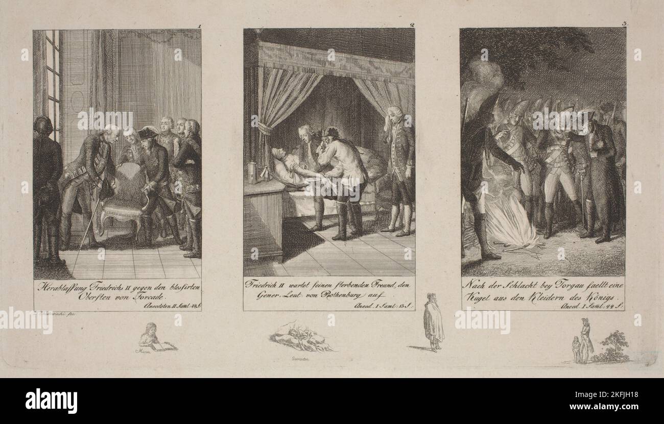 Anecdotes of King Frederik II, 1793 Stock Photo - Alamy