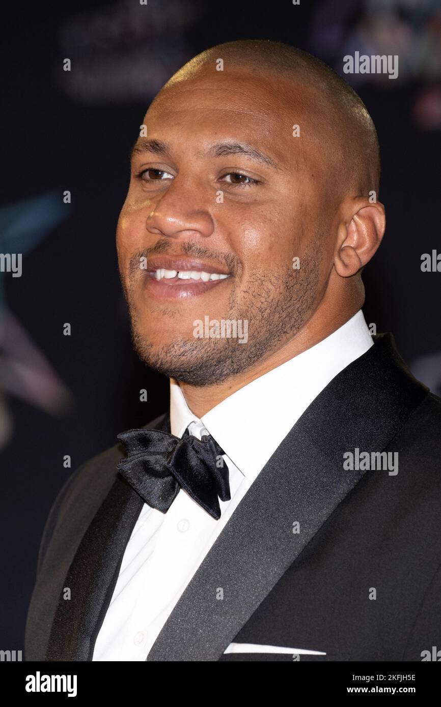 Ciryl Gane attends the 24th NRJ Music at Palais des Festivals, on ...