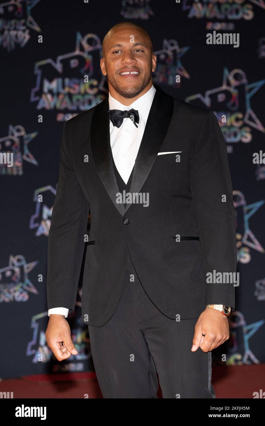 Ciryl Gane attends the 24th NRJ Music at Palais des Festivals, on ...