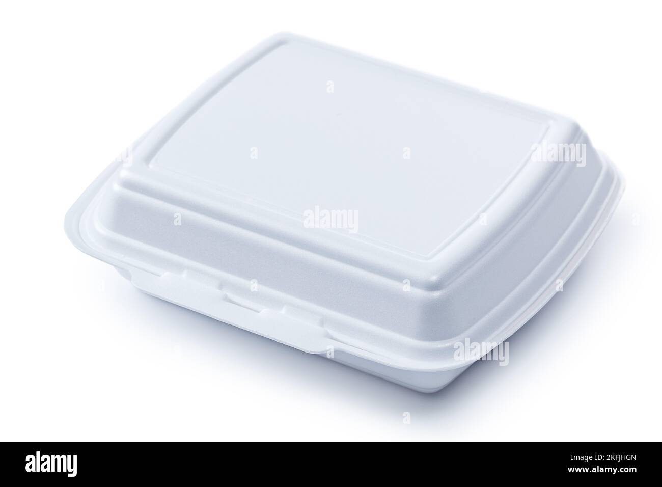 Polystyrene foam food container Cut Out Stock Images & Pictures - Alamy