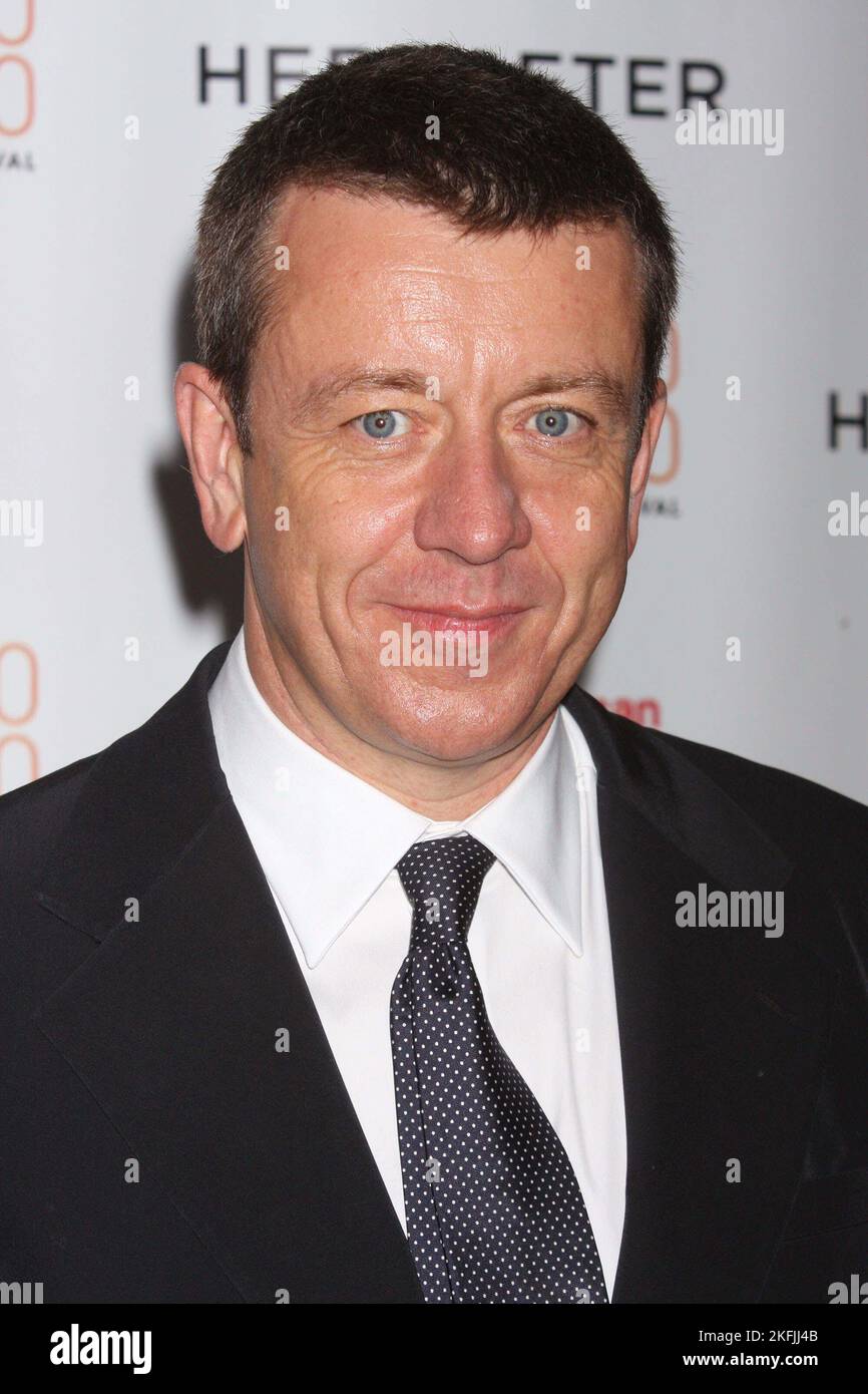 Screenwriter Peter Morgan attends The 48th New York Film Festival ...