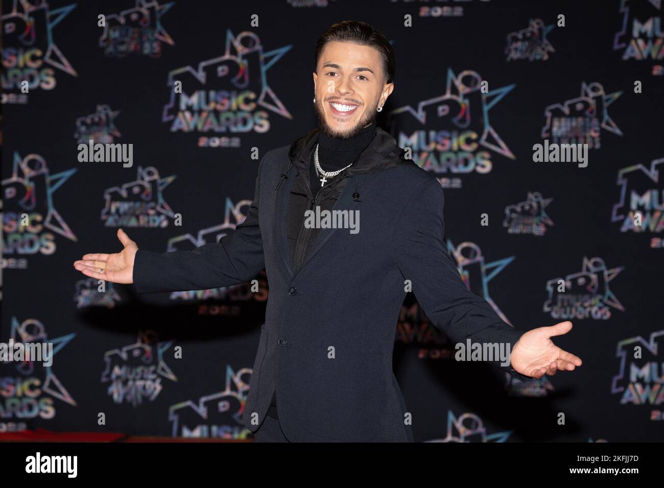 Yanns attends the 24th NRJ Music at Palais des Festivals, on November ...