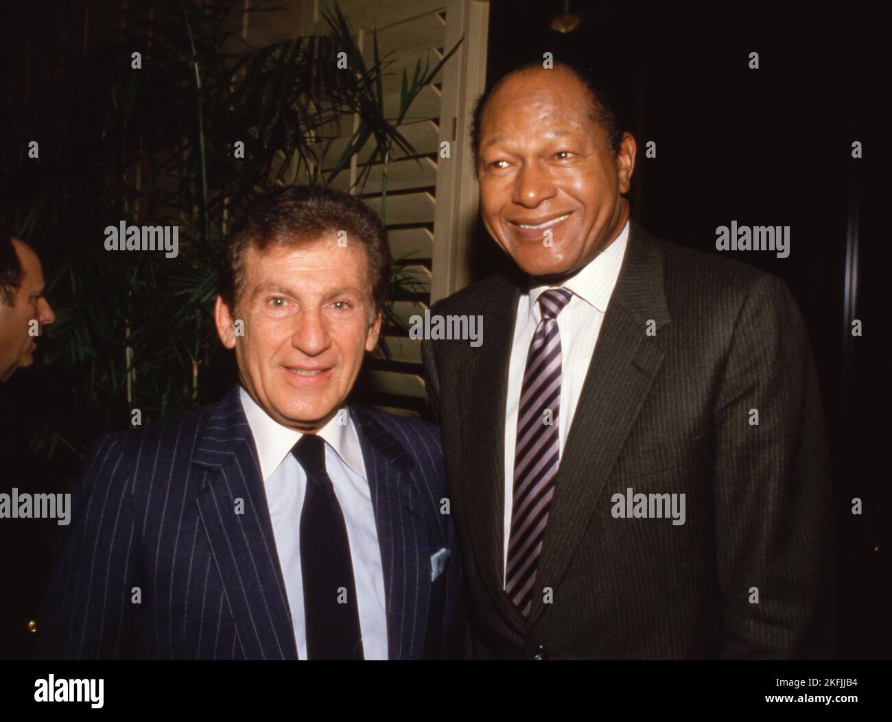 Nicky Blair and LA Mayor Tom Bradley Circa 1980's Credit: Ralph ...