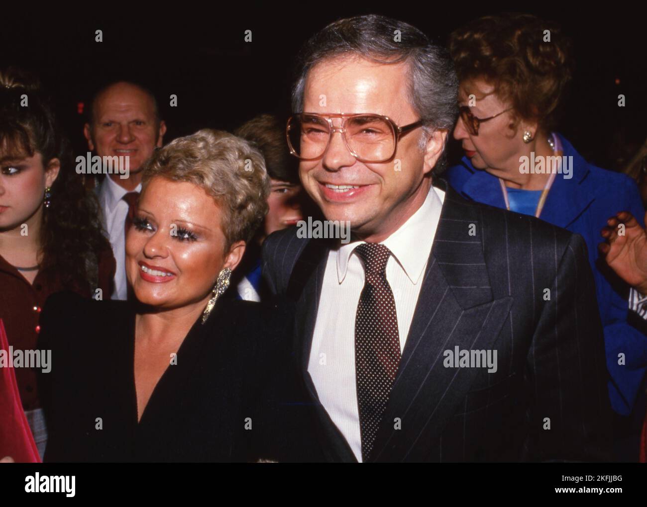Tammy Faye Bakker and Jim Bakker in 1987 Credit: Ralph Dominguez ...