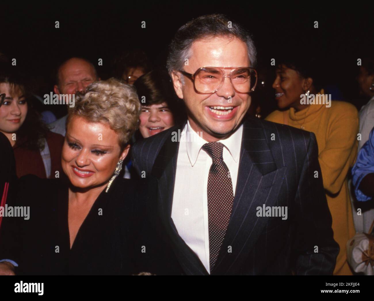 Tammy Faye Bakker and Jim Bakker in 1987 Credit: Ralph Dominguez ...